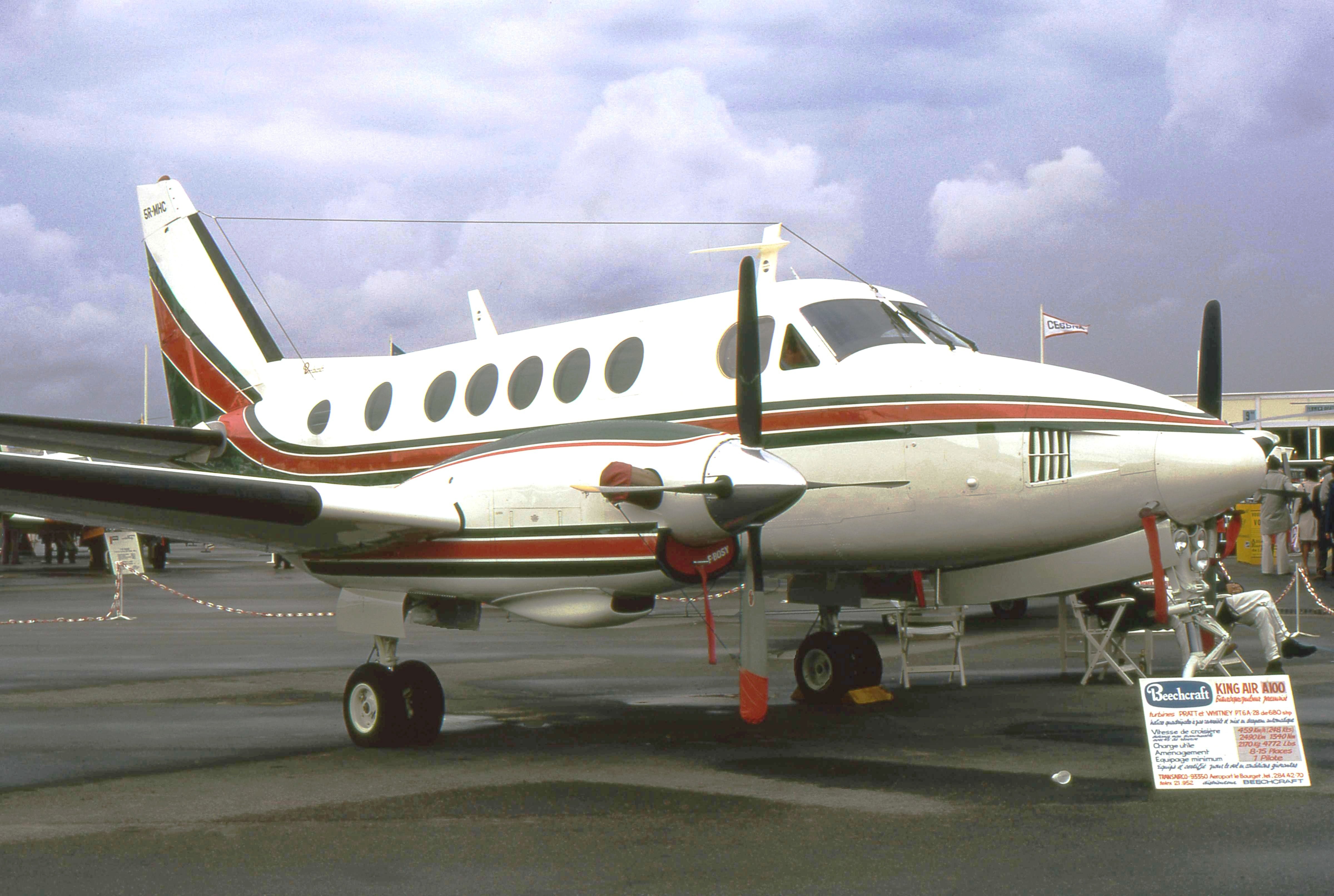 Beechcraft_King_Air_A100_5R-MHC - WJCT Public Media